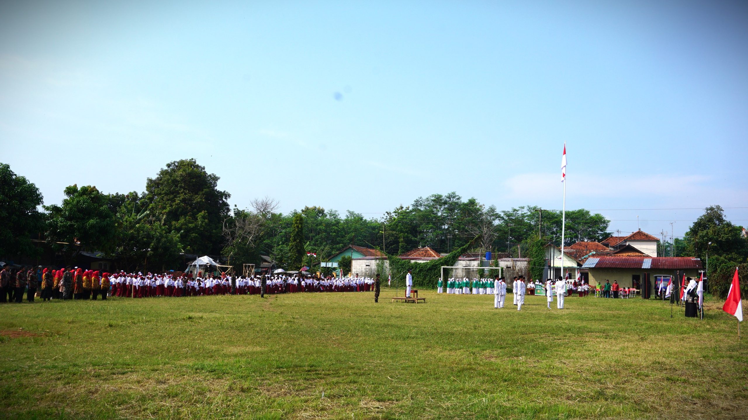 Perdana!!! Upacara Peringatan HUT RI Tingkat Desa Karangdowo | Karangdowo